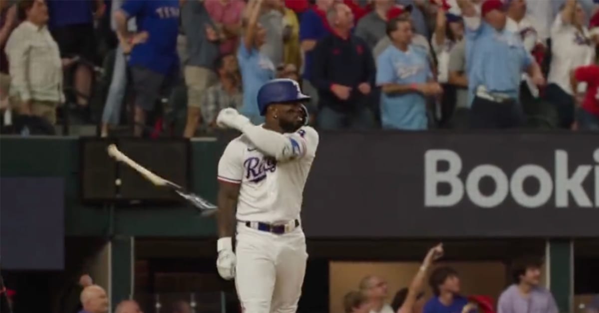 Adolis García's Three-Run Home Run in ALDS Is Even Sweeter With Just ...