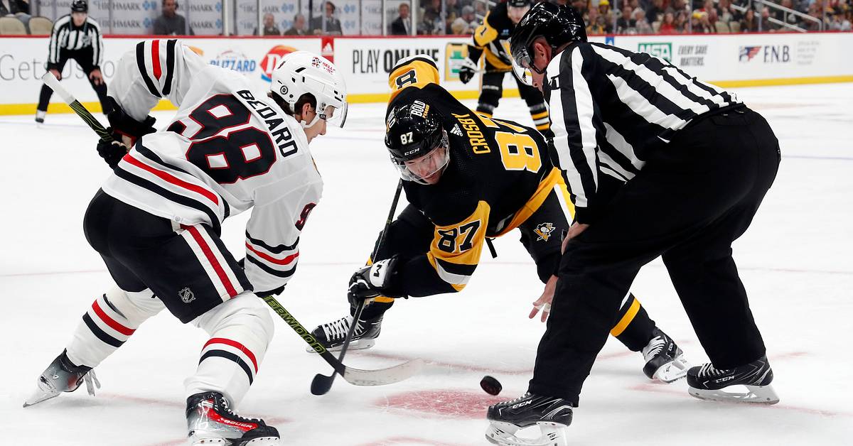 Mic’d Up NHL Ref Had Special Message for Connor Bedard Before His First ...