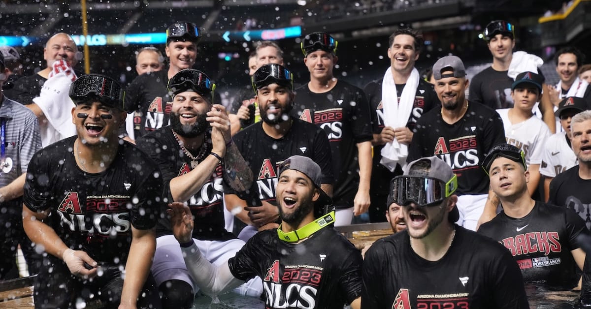 Diamondbacks Celebrated Like Kids in Chase Field Pool After Ousting ...