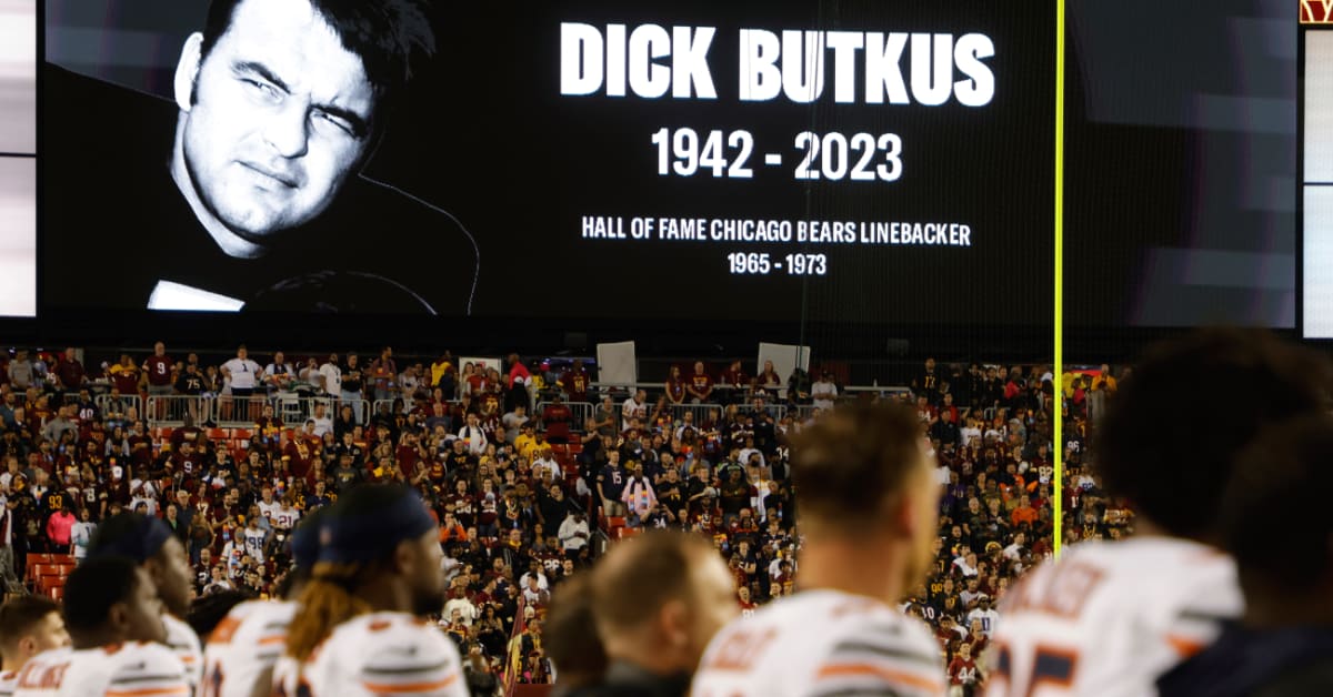 Bears Will Pay a Special Tribute to the Late Dick Butkus on Their ...