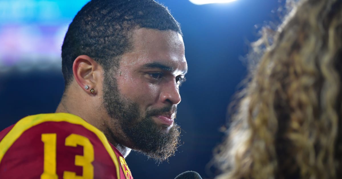 Caleb Williams Confidently Addresses Reaction to Showing Emotions After ...