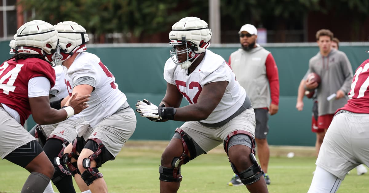 Tyler Booker Addresses Left Tackle Concerns, Leading Younger Players ...