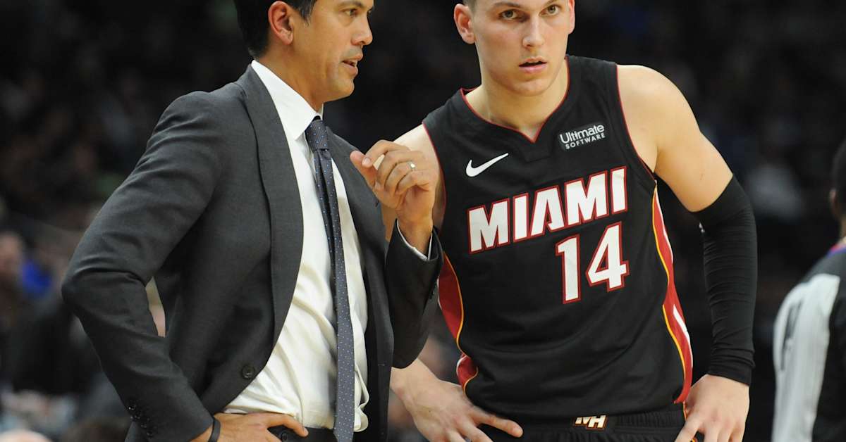 Tyler Herro, Erik Spoelstra On "Same Page" After Damian Lillard Saga Vital This Season - Sports ...