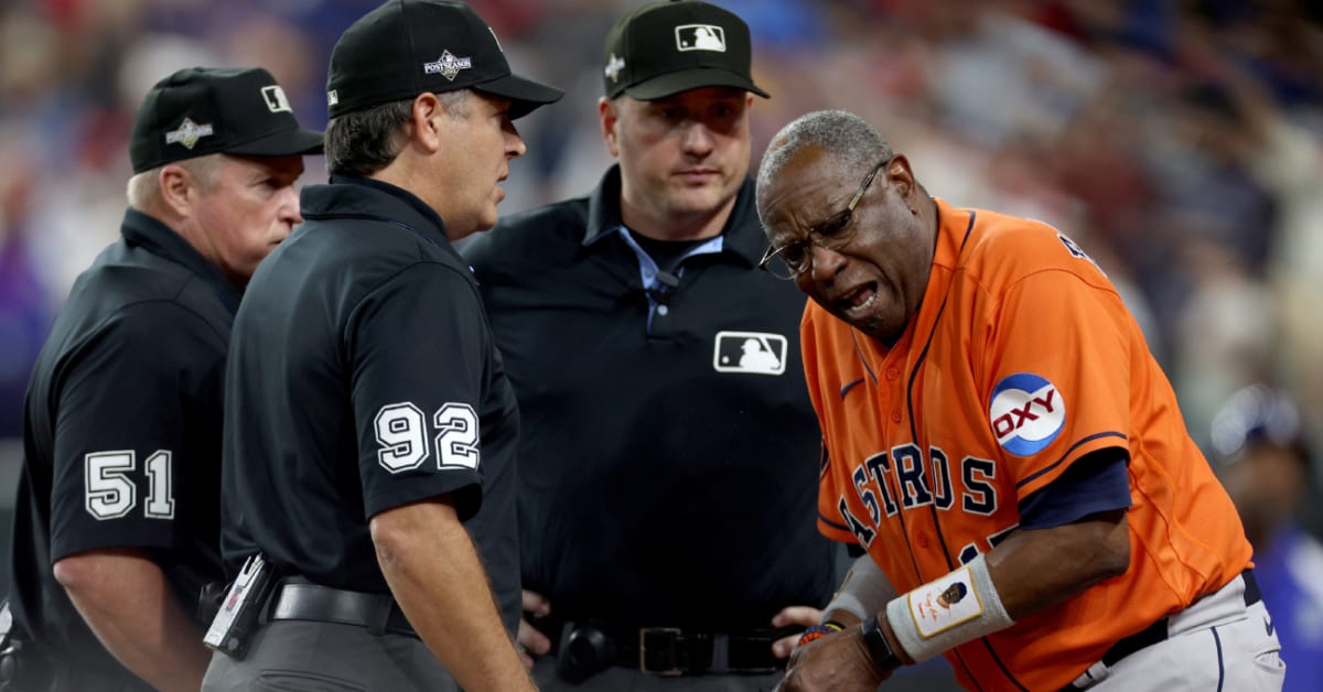 Astros’ Dusty Baker on Game 5 Ejection: ‘I Haven’t Been That Mad in a ...