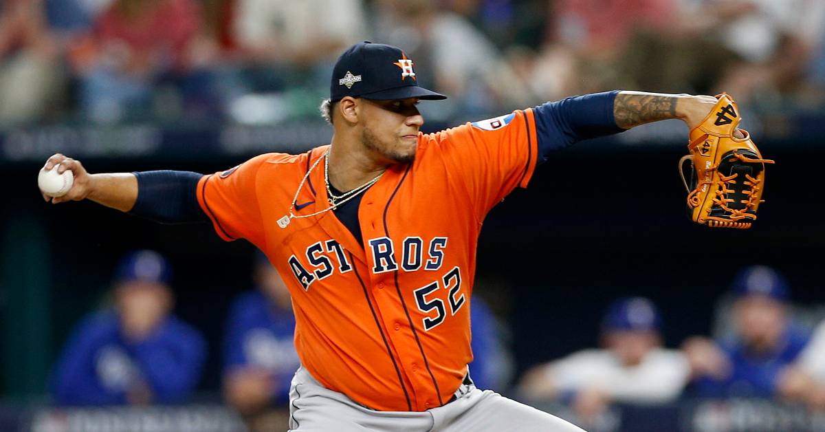 Houston Astros' Bryan Abreu Suspended For Hitting Texas Rangers' Adolis ...