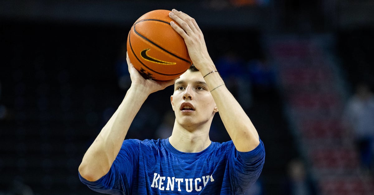 Zvonimir Ivisic made an early impact for Kentucky against Georgia ...