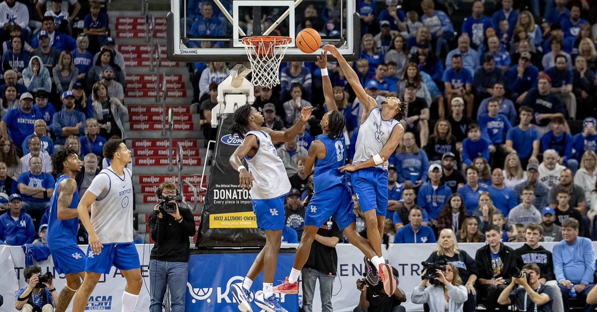 Taking a look at the box score from the Kentucky basketball Blue-White ...