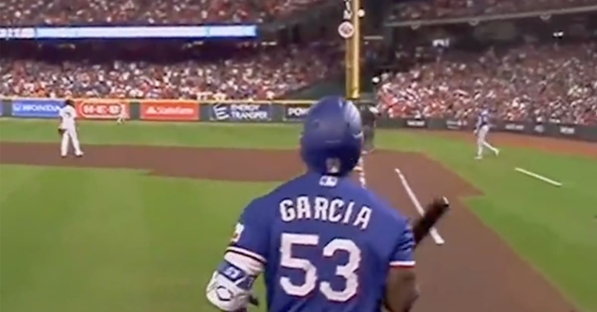 Adolis Garcia's ALCS Game 7 Home Run Looked Majestic on Ump Cam - Sports Illustrated