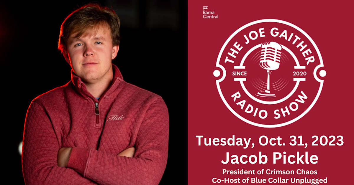 Crimson Chaos President Jacob Pickle on The Joe Gaither Show - Sports ...