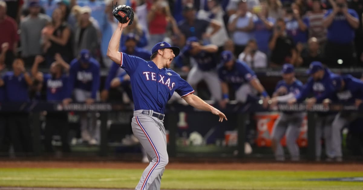 Former Virginia Pitcher Josh Sborz Clinches World Series For Texas ...