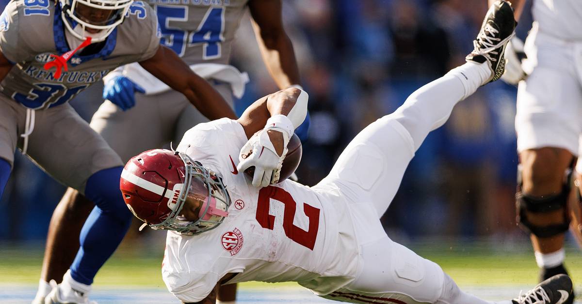 Alabama Offensive Line Starting to Live Up to Preseason Domination Talk ...