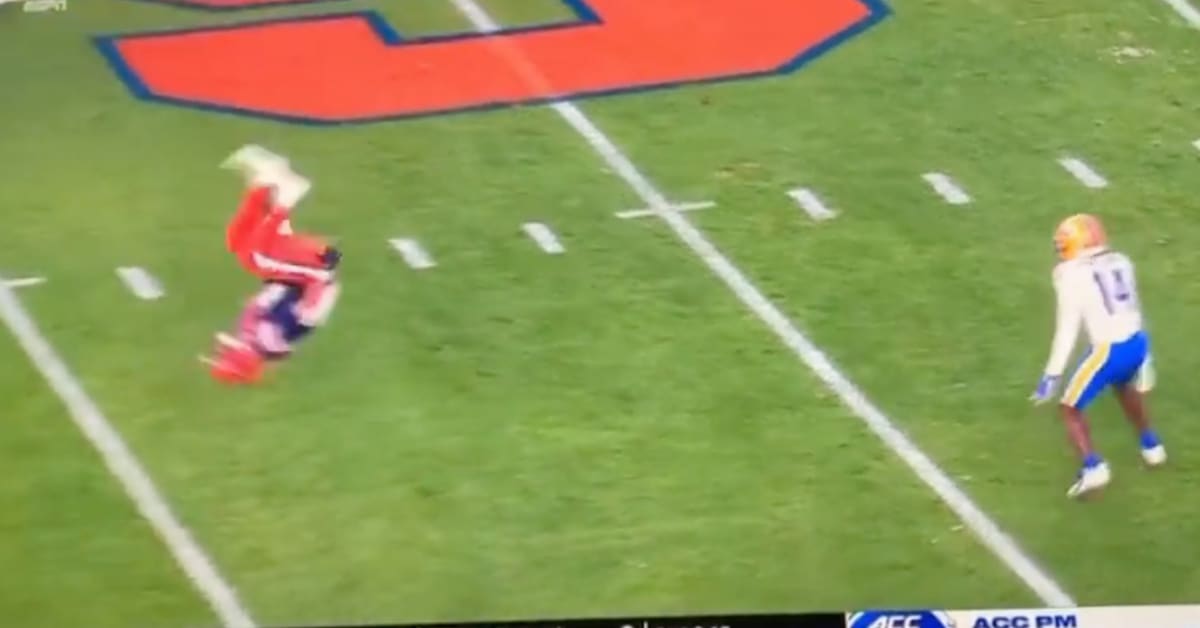 Syracuse QB Garrett Shrader Does Backflip in Middle of Play vs. Pitt ...