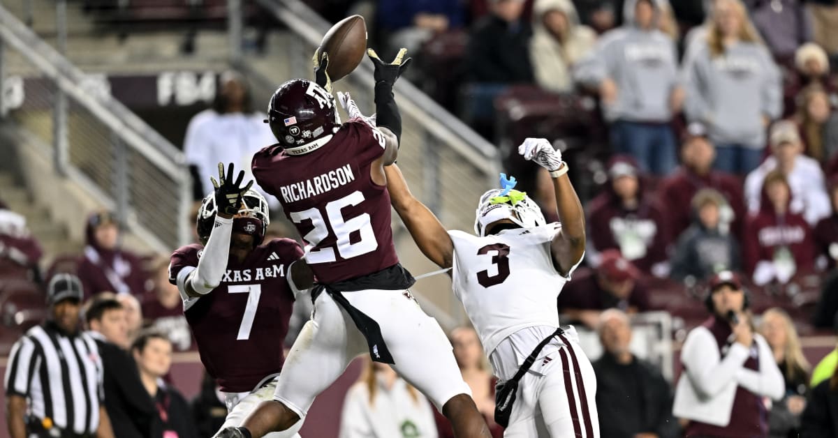 How Edgerrin Cooper, Texas A&M Aggies' Defense 'Sparked' Mississippi ...
