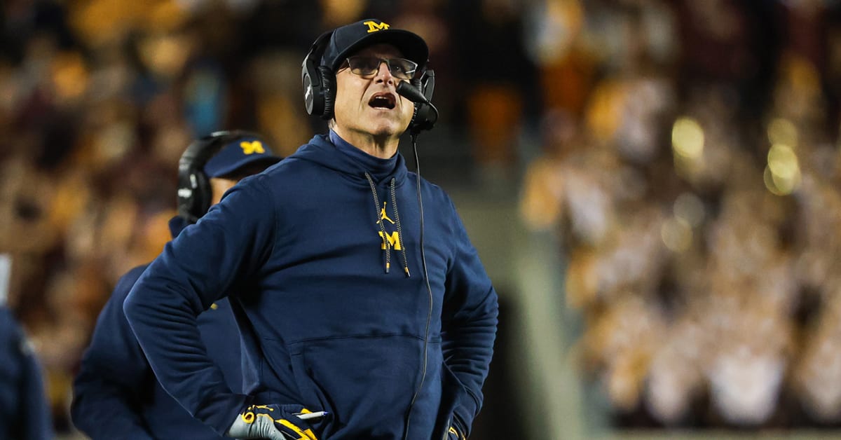 Jim Harbaugh Says Michigan Should Be ‘America’s Team’ Amid Sign ...