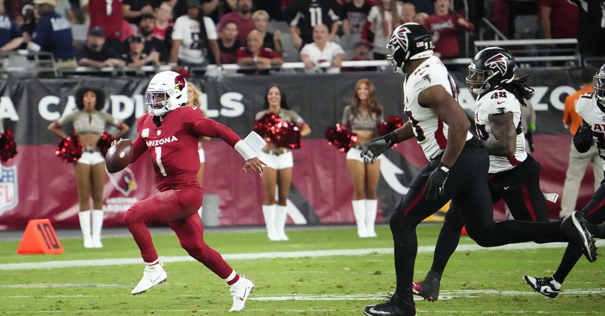 Overhead View of Kyler Murray's Big Run vs. the Falcons Is Mesmerizing ...