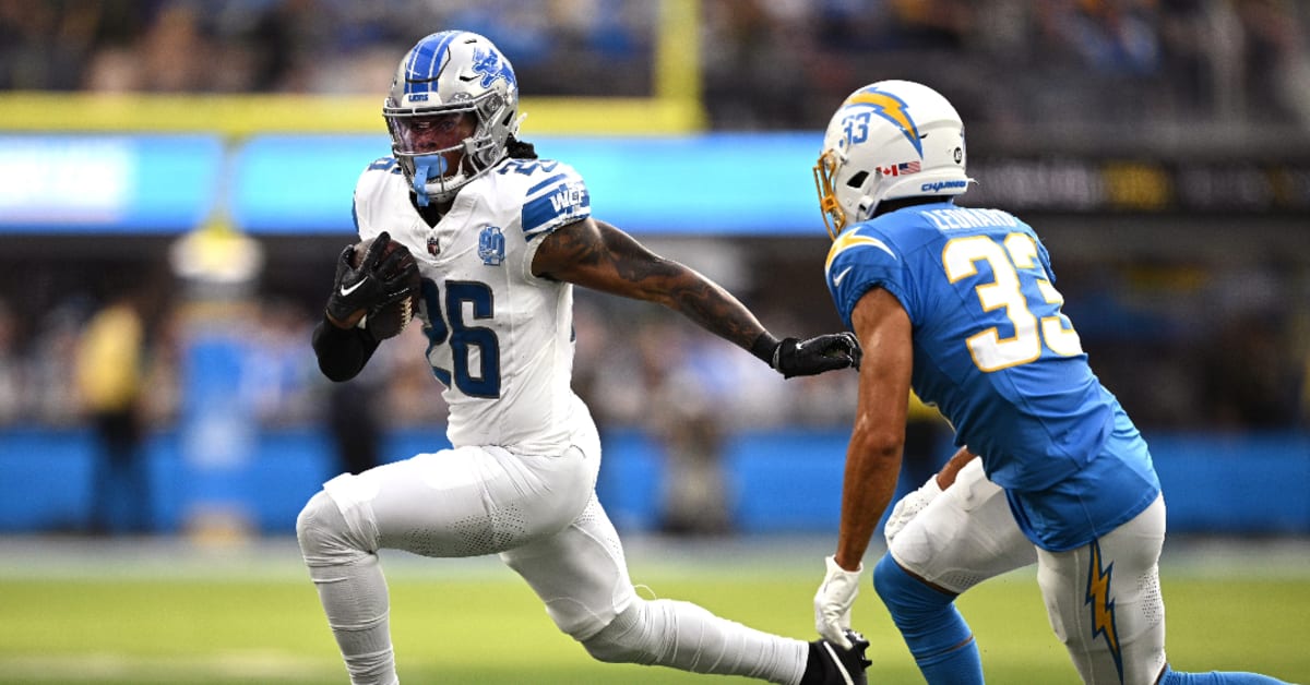 Detroit Lions Jahmyr Gibbs, David Montgomery film review against ...