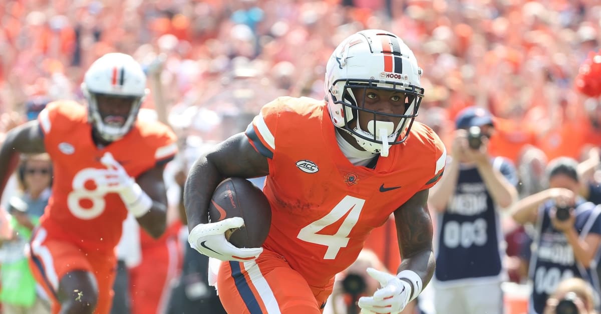 UVA Fans Can Vote for Virginia WR Malik Washington for the Biletnikoff ...