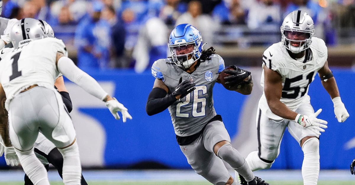 Detroit Lions NFL best bet is Jahmyr Gibbs over rushing total - Sports ...