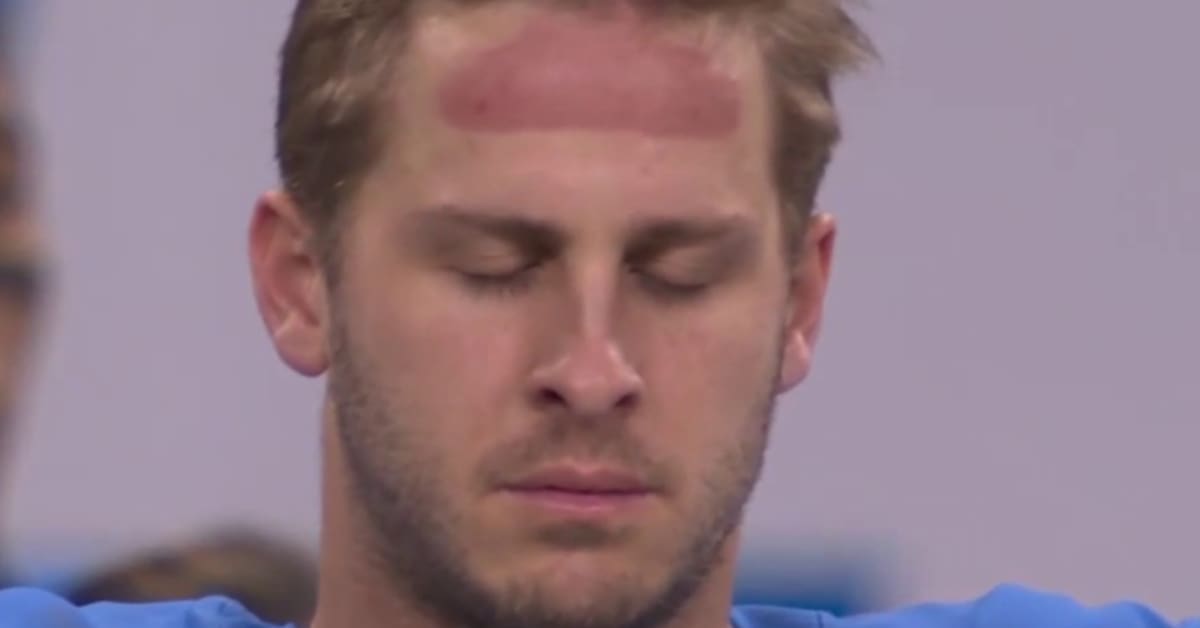 NFL Fans Had Lots of Jokes About Jared Goff’s Forehead During Packers ...