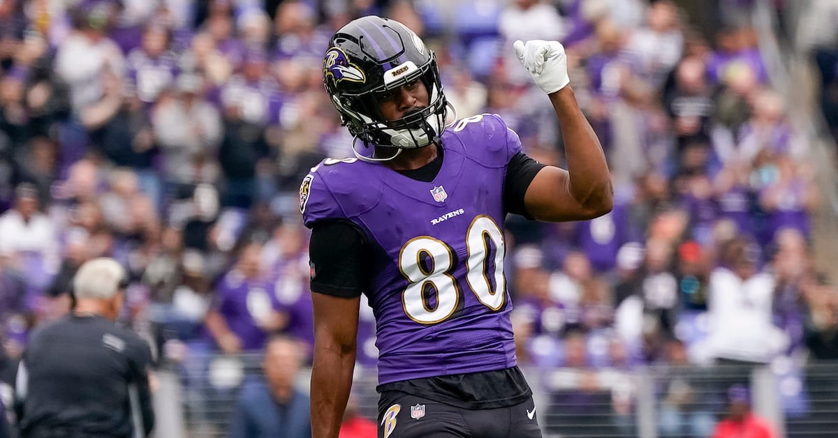 WATCH: Baltimore Ravens Pull Ahead Of Rams On Isaiah Likely Touchdown ...