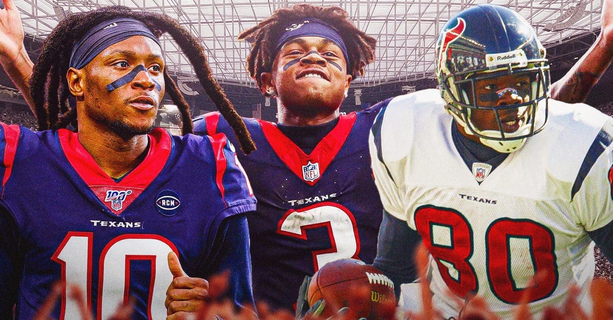 Andre Johnson Reacts to Houston Texans' Tank Dell: 'Damn, Where's This ...