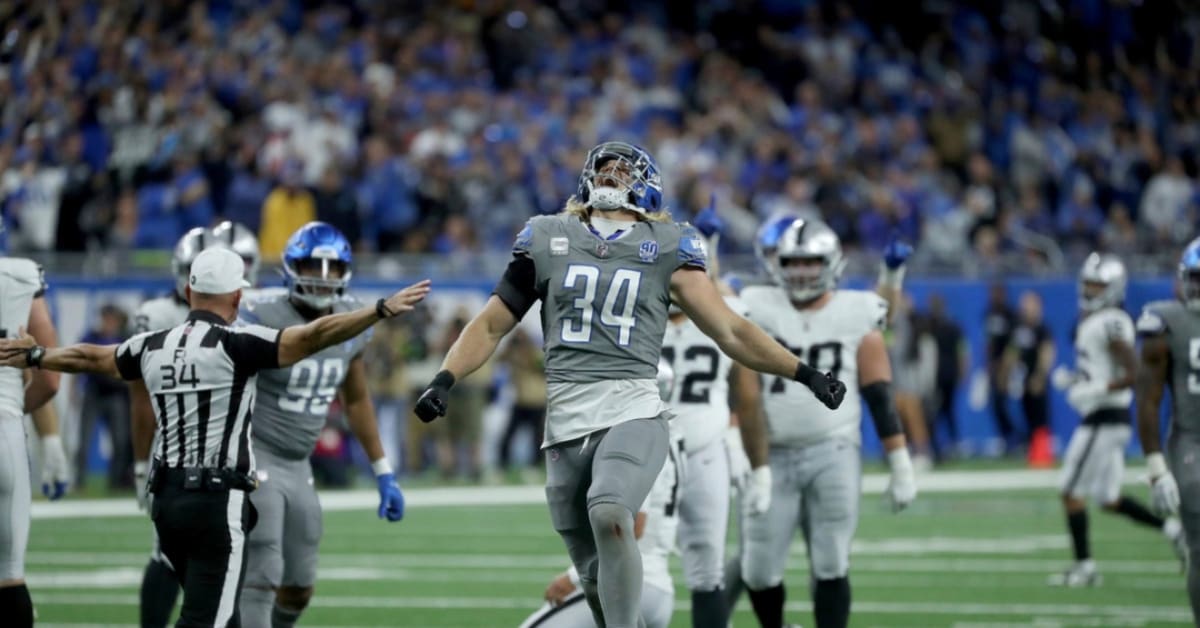 Detroit Lions Alex Anzalone misses Wednesday practice - Sports ...