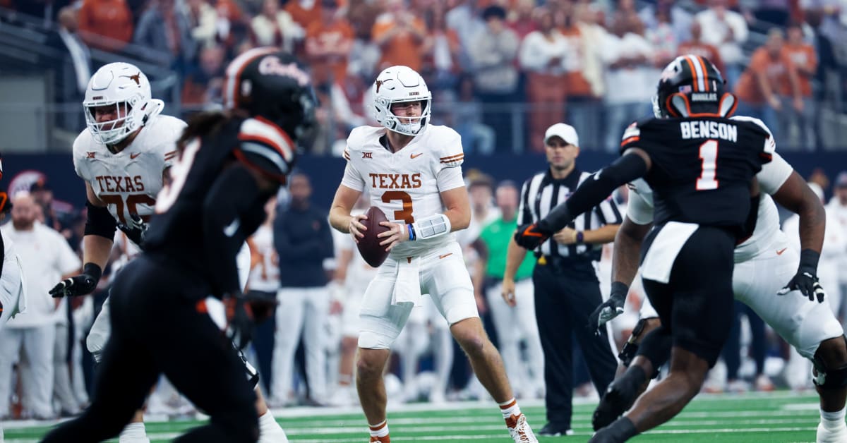 Texas Longhorns QB Quinn Ewers Breaks Big 12 Championship Game Passing Record In Win Over ...
