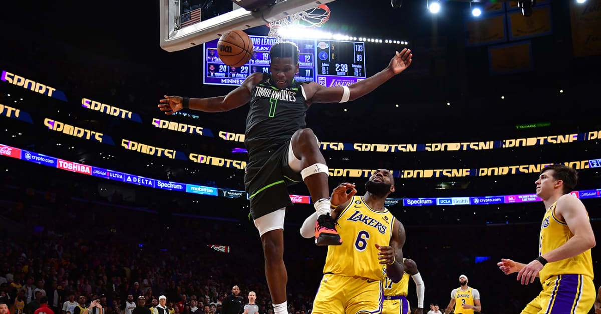 Anthony Edwards Makes Bold Claim on What Would Happen If LeBron James Guarded Him for a Game ...