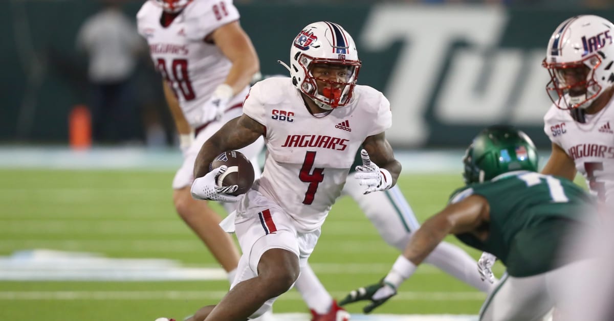 South Alabama Transfer Wide Receiver Caullin Lacy Commits to Louisville Football - Sports ...