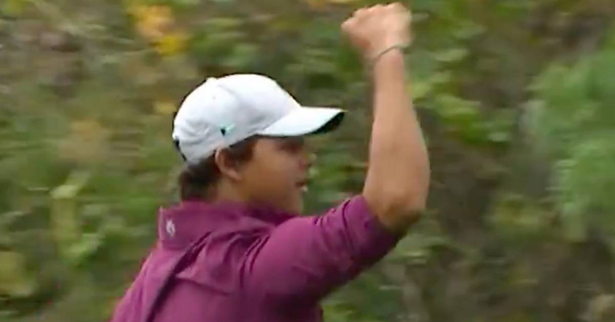 Tiger Woods Absolutely Loved Charlie Woods’s Fist-Pump Celebration ...