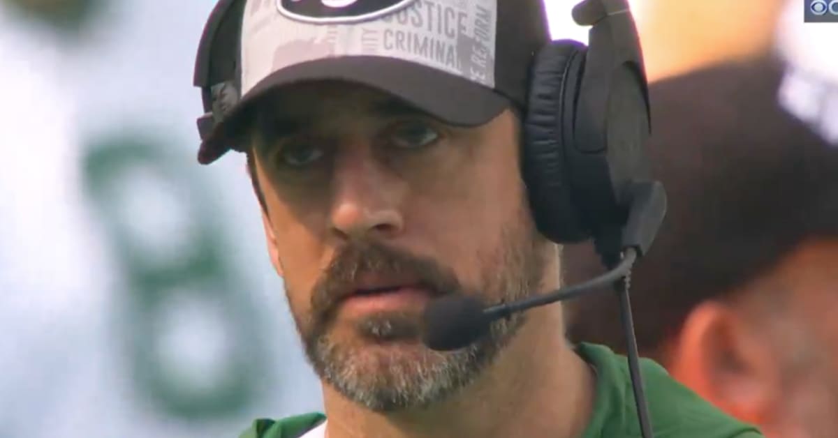 Aaron Rodgers Looked So Sad on Jets Sideline, and NFL Fans Had Lots of ...
