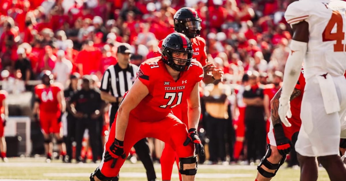 Texas Tech Transfer OL Monroe Mills Commits to Louisville Football ...