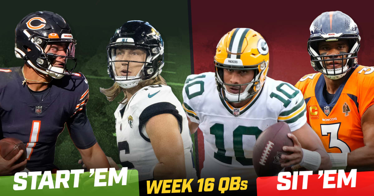 Start ’Em, Sit ’Em Quarterbacks Fantasy Football Week 16: Plus Matchup for Justin Fields ...