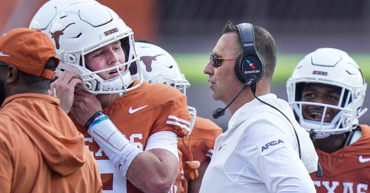 'Plenty of Room For Growth!' Texas Longhorns Coach Steve Sarkisian Gushes Over Quinn Ewers ...