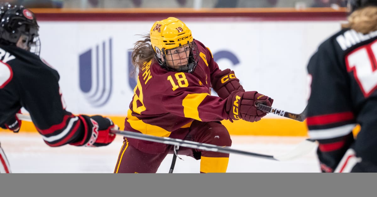 Two Gophers earn WCHA Player of the Month nods - Sports Illustrated ...