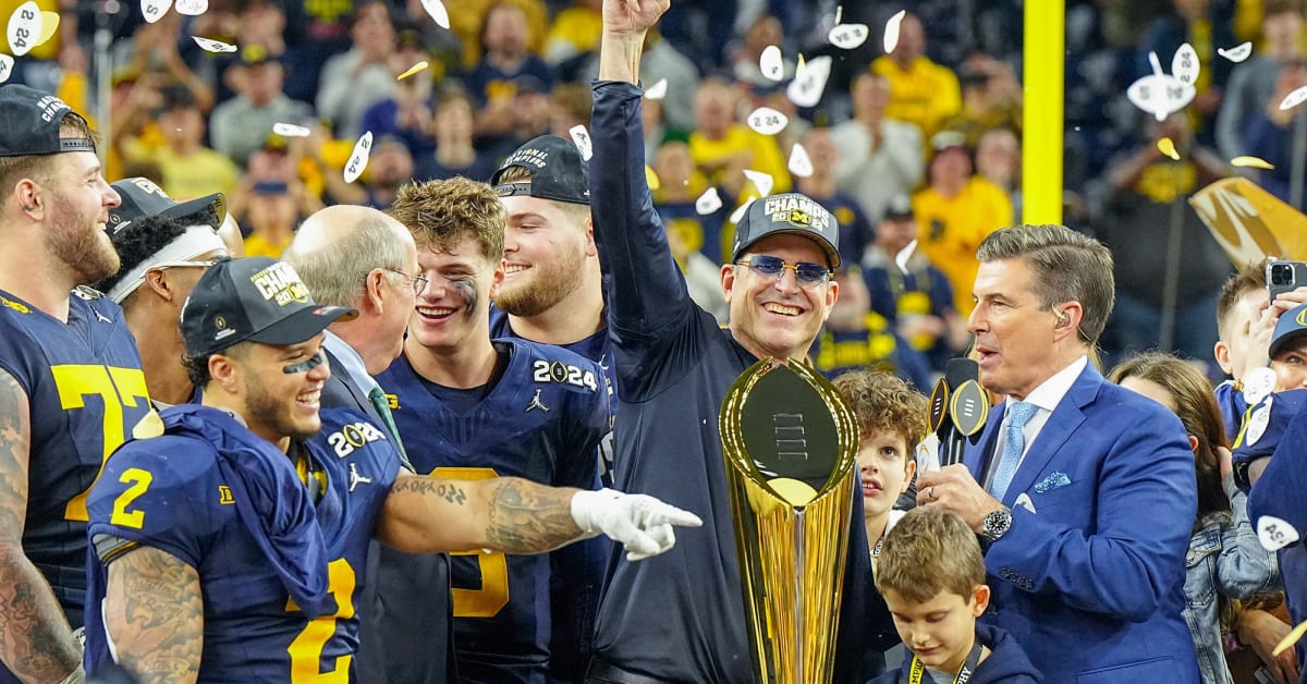 Amid Scandal and Scrutiny, Jim Harbaugh Leads Michigan Back to the Mountaintop - Sports Illustrated