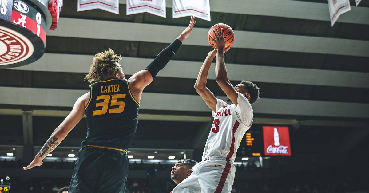 Rylan Griffen’s Scoring Tear Puts Away Missouri for Alabama's Sixth ...