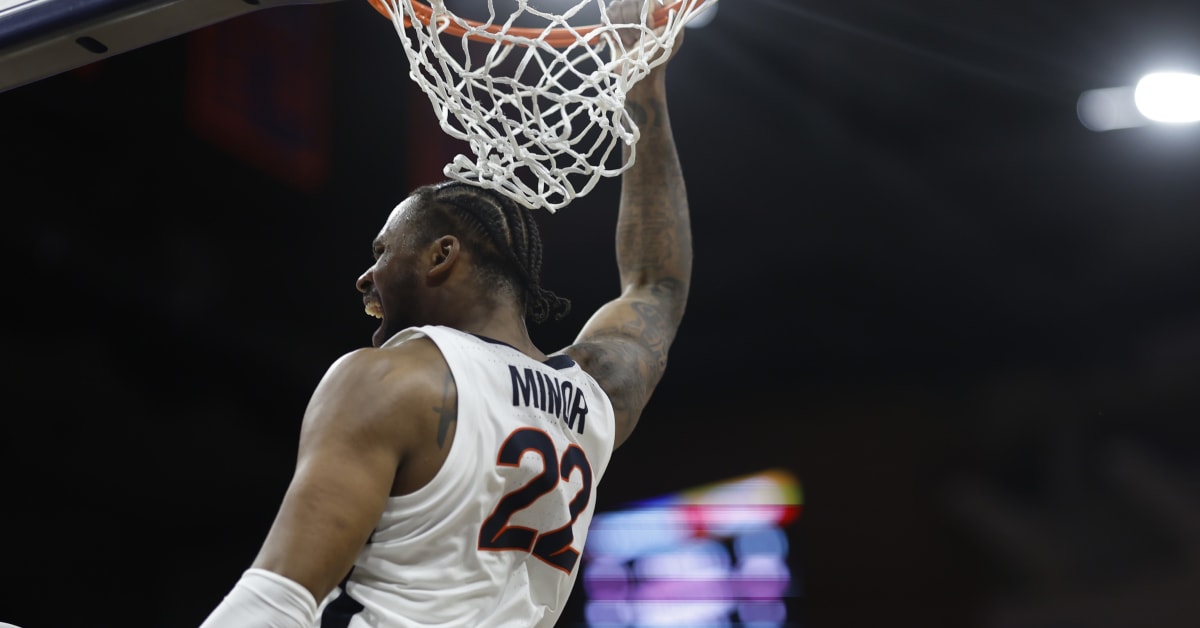 Jordan Minor's Massive Night Lifts Virginia Over Virginia Tech 65-57 ...