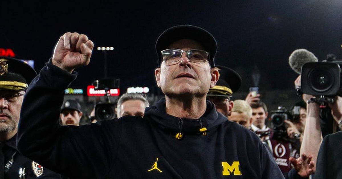 Michigan Says Goodbye to Coach Jim Harbaugh With Touching Tribute Video ...