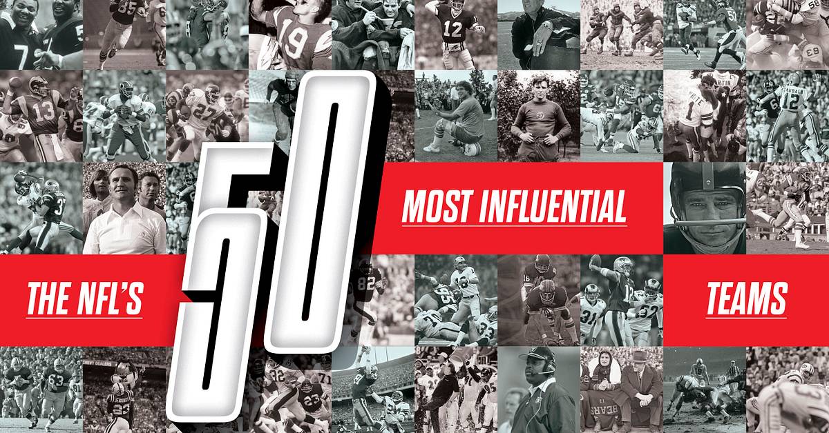 Counting Down the NFL’s 50 Most Influential Teams - Sports Illustrated
