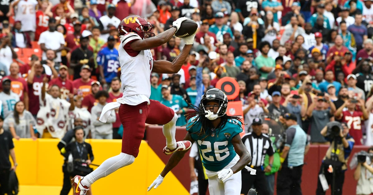 Washington Commanders' Jahan Dotson Praises 'Silent Killer' Sam Howell ...