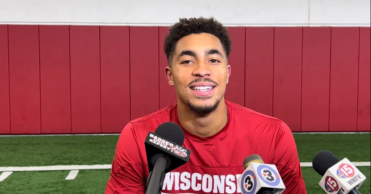 WATCH: Wisconsin WR Chimere Dike talks 100-yard game in opener - Sports ...
