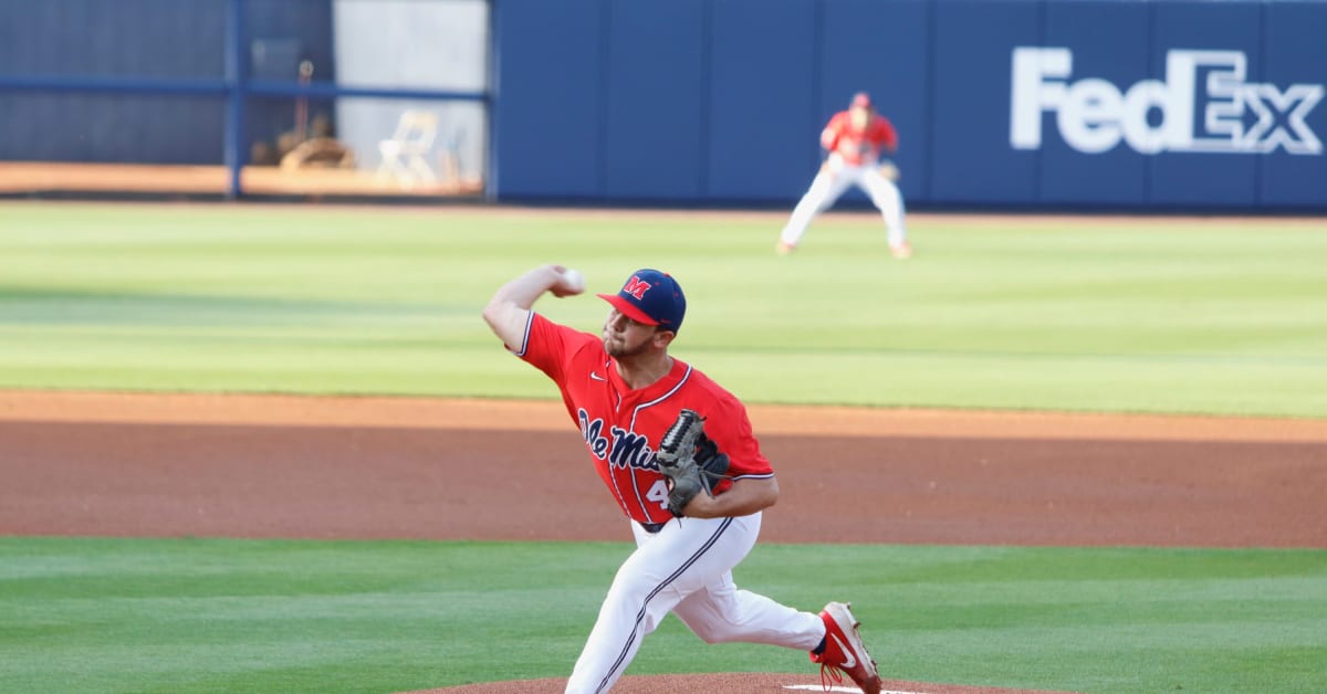 Dylan DeLucia Throws Complete Game As Ole Miss Captures Game One Win ...
