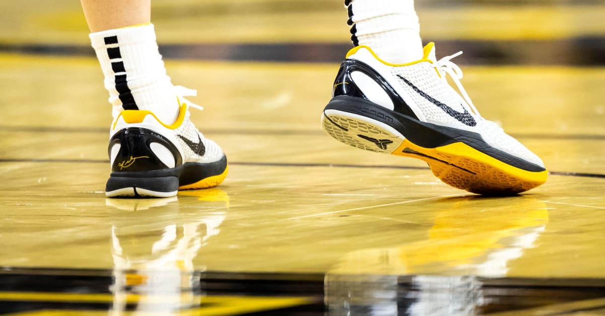 Caitlin Clark Becomes NCAA All-Time Scoring Leader in Nike Kobe 6 ...