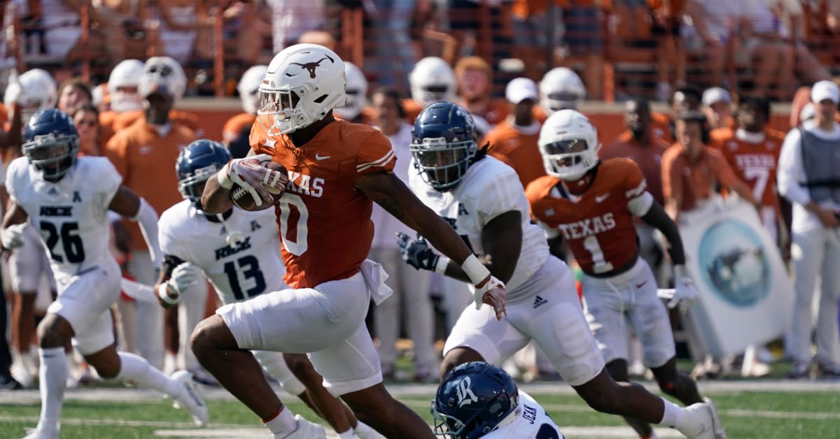 Longhorn TE Ja'Tavion Sanders Mindset for Alabama Matchup: 'Put the Past in the Past' - Sports ...