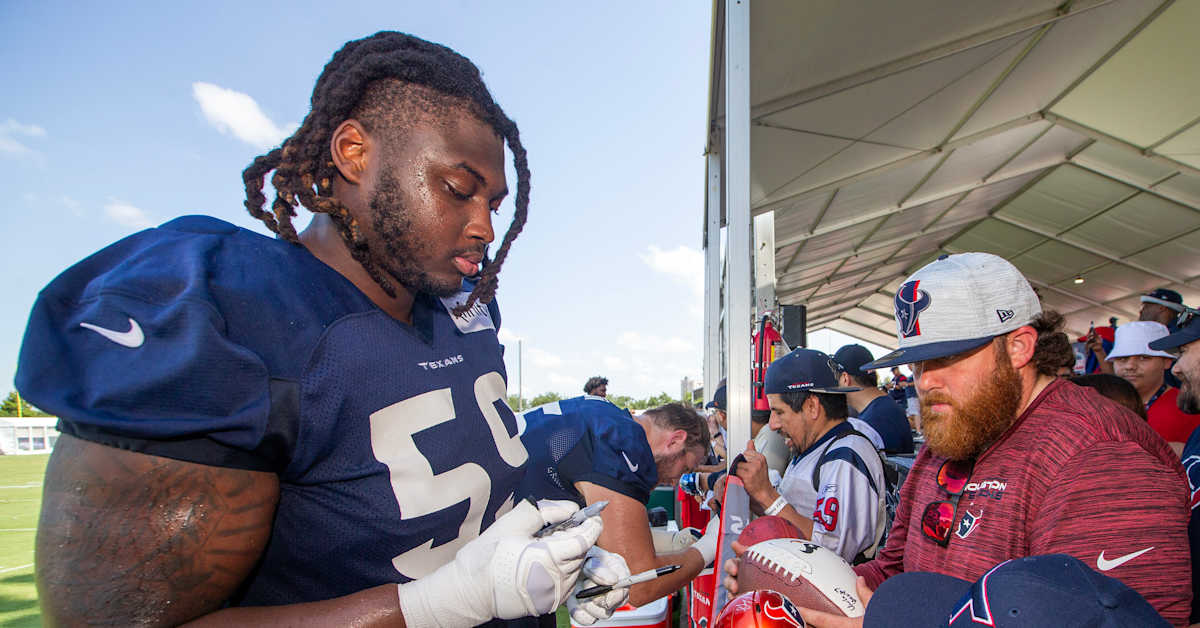 Houston Texans' Kenyon Green: 'I'm Getting Back To My Brand of Football ...