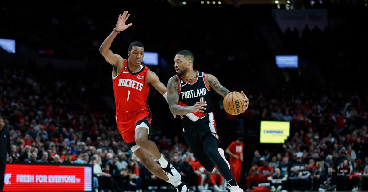 Houston Rockets Fall To Trail Blazers, Damian Lillard Scores Career ...
