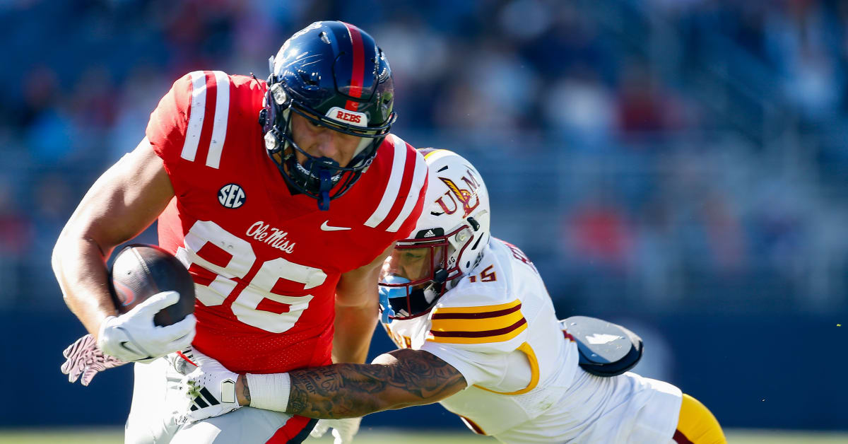 Ole Miss Rebels' Caden Prieskorn Listed As Top 10 Returning TE For 2024 ...
