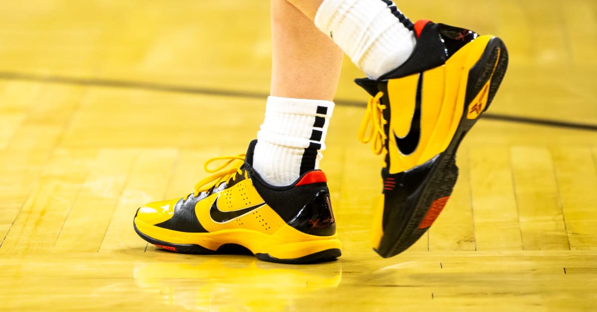 Caitlin Clark Breaks NCAA Scoring Record in Nike Kobe 5 'Bruce Lee ...