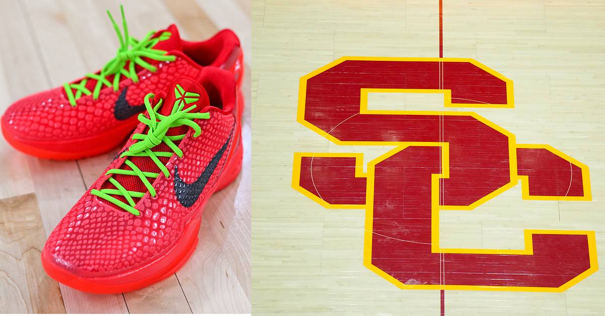 Vanessa Bryant Supplies USC Trojans with New Nike Kobe Sneakers ...